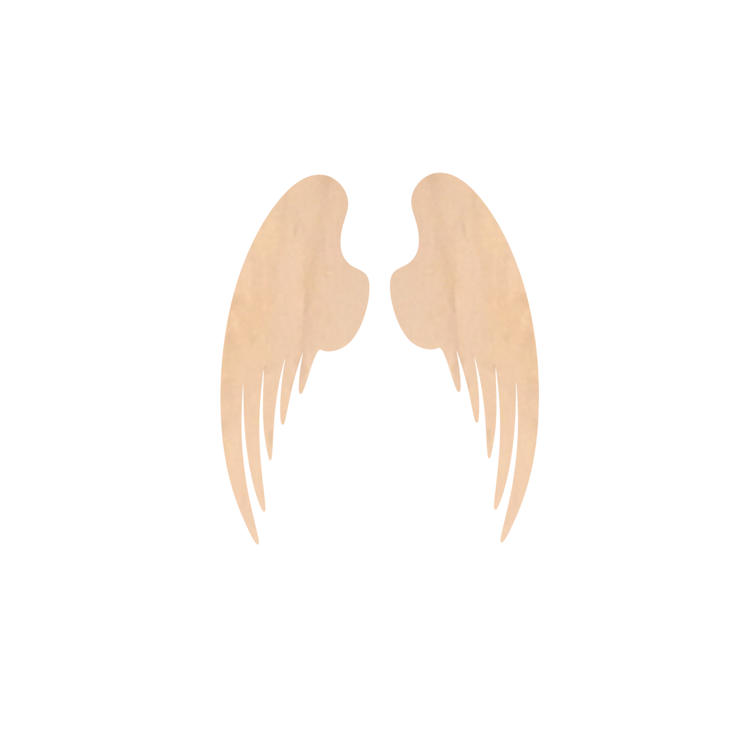 Angel Wings Crafting Shape , Wooden Crafting Supply, Multiple Sizes and ...