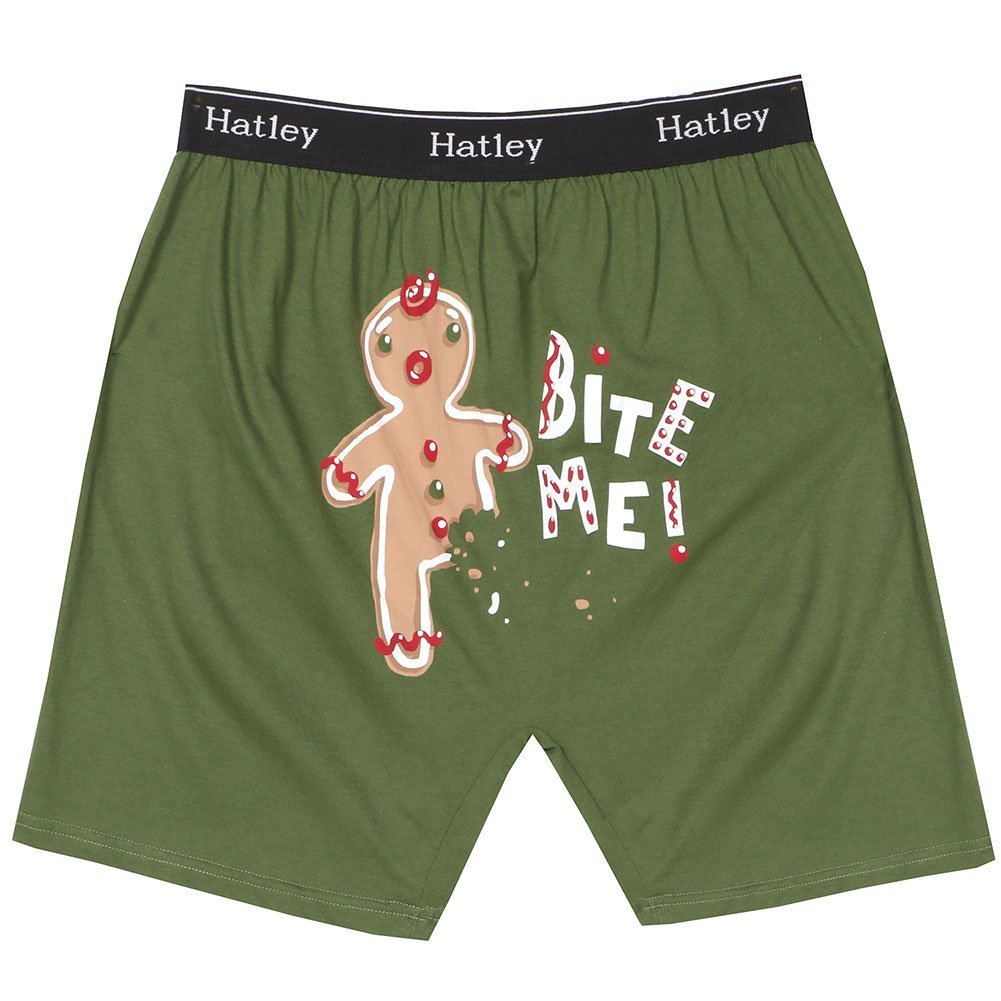 Bite Me Gingerbread Man Boxers - Small | Michaels