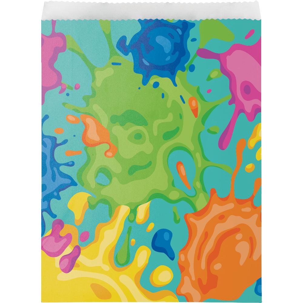 96 pc Bulk Splatter Paper Treat Bags | Michaels