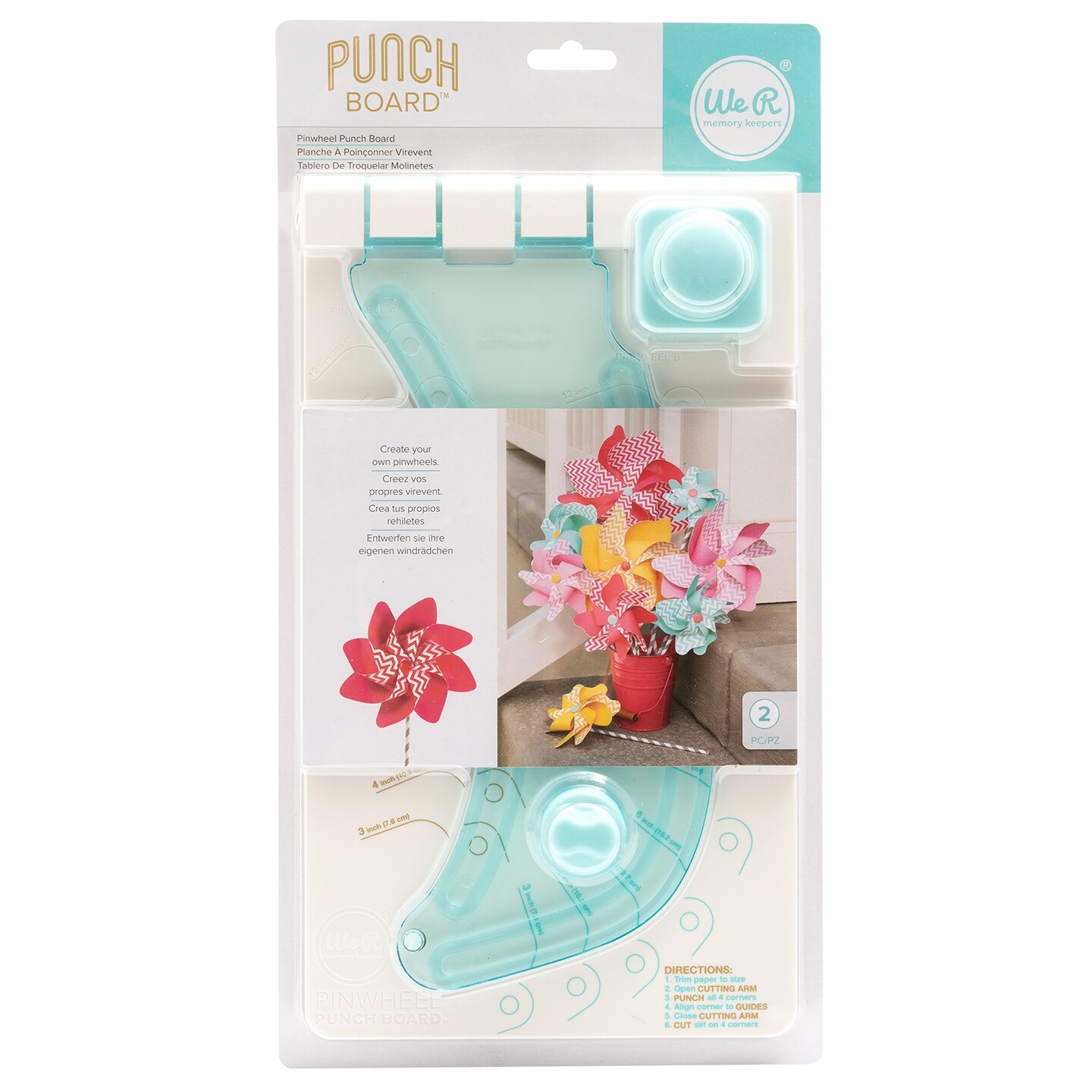 We R Memory Keepers Pinwheel Punch Board | Michaels