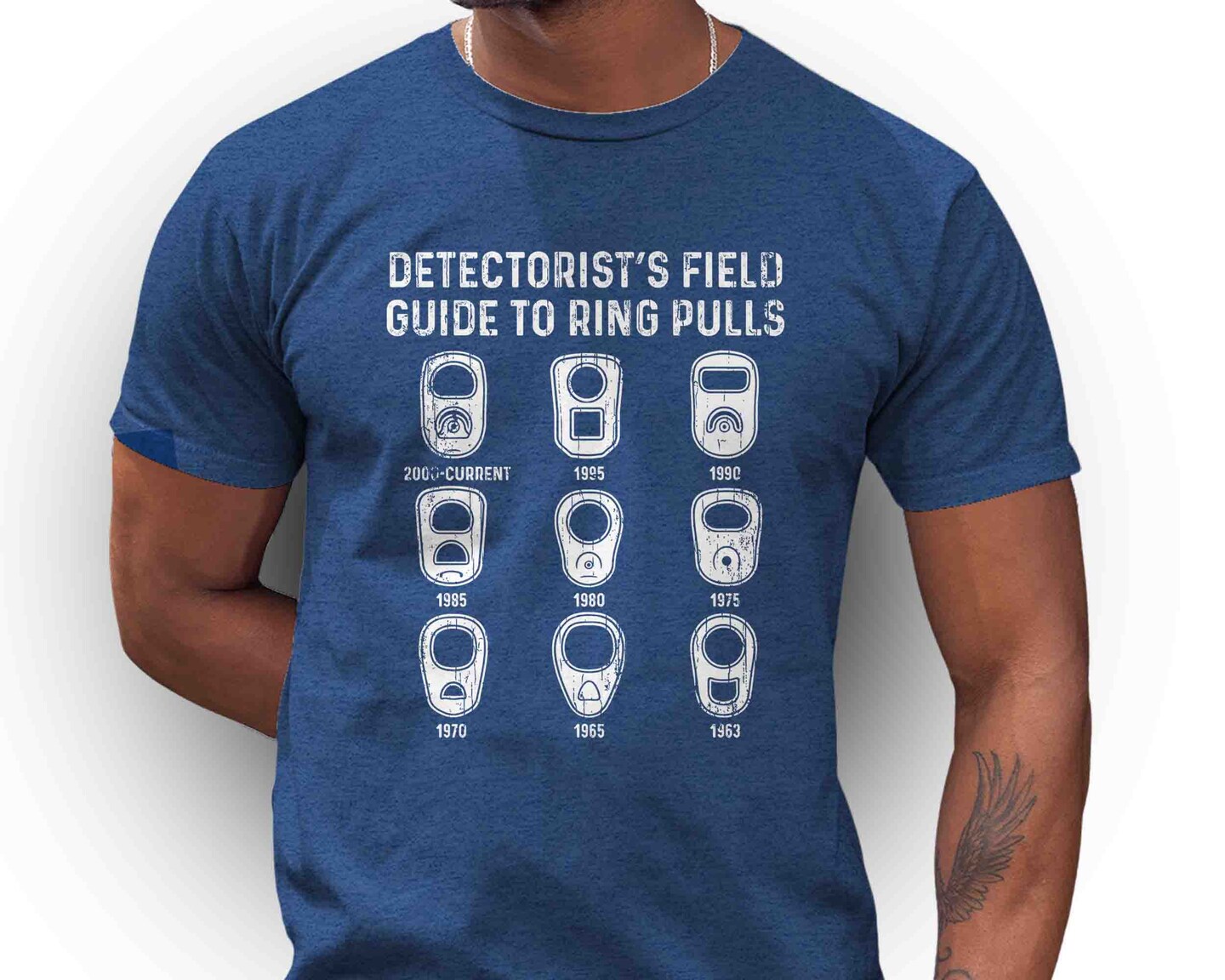 Metal Detecting Shirt - Detectorist's Field Guide to Ring Pulls ...