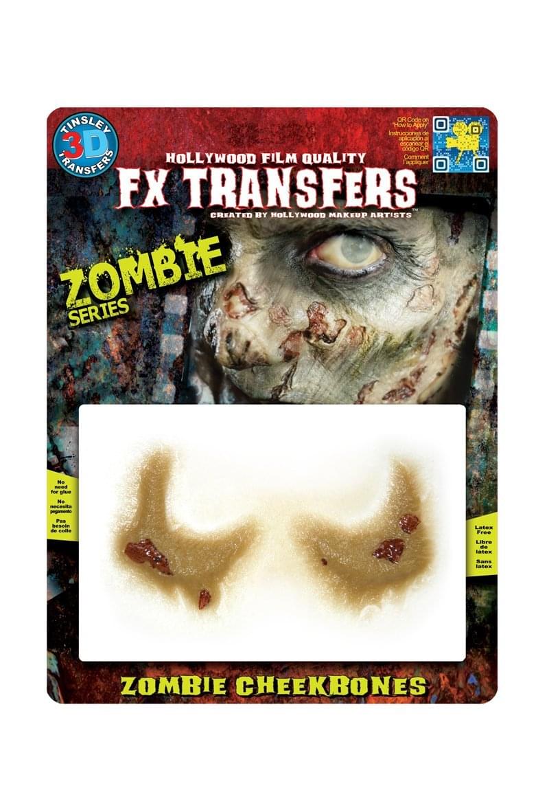 Costume 3D FX Transfers: Zombie Cheekbones | Michaels