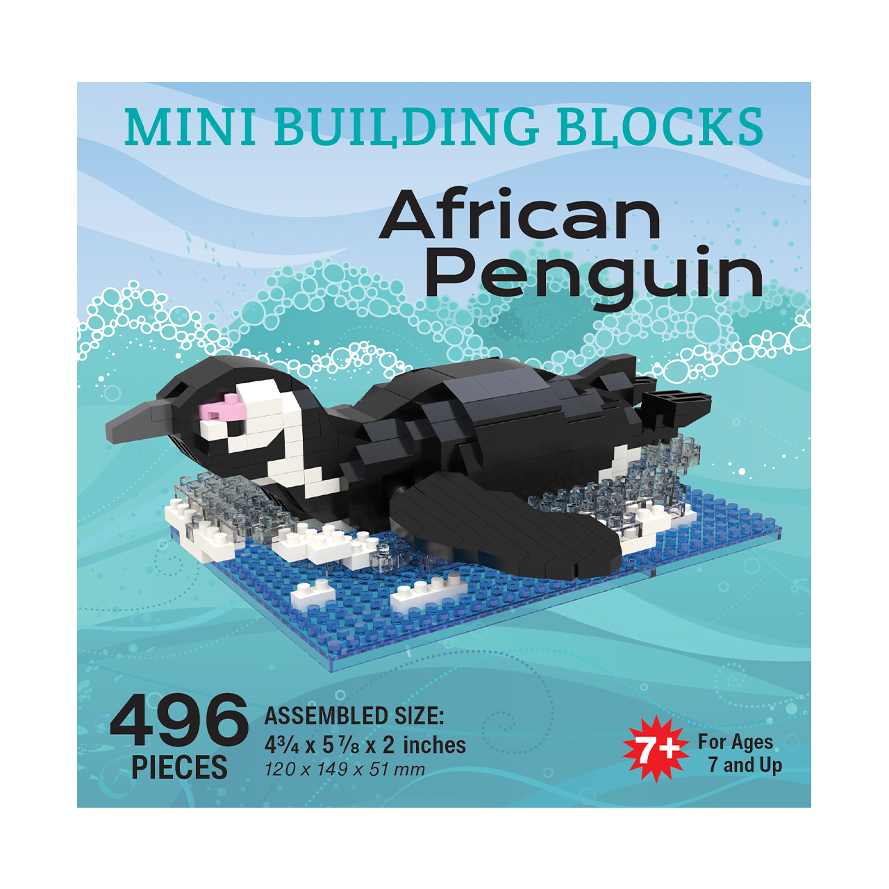 Mini Building Blocks - African Penguin | Michaels