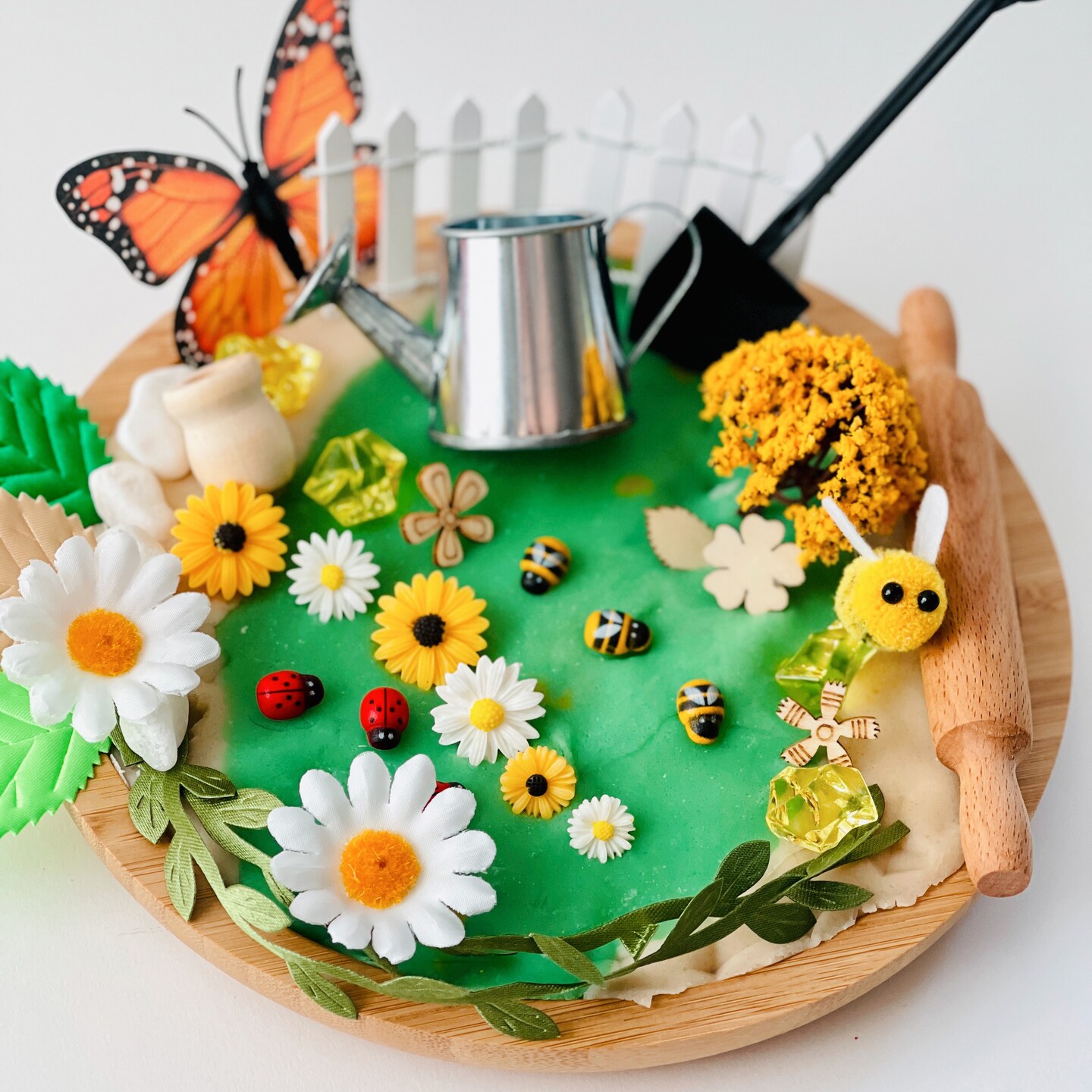 48-Piece Garden Playdough Kit, Sensory Dough, Kids Garden Kit, Sensory ...