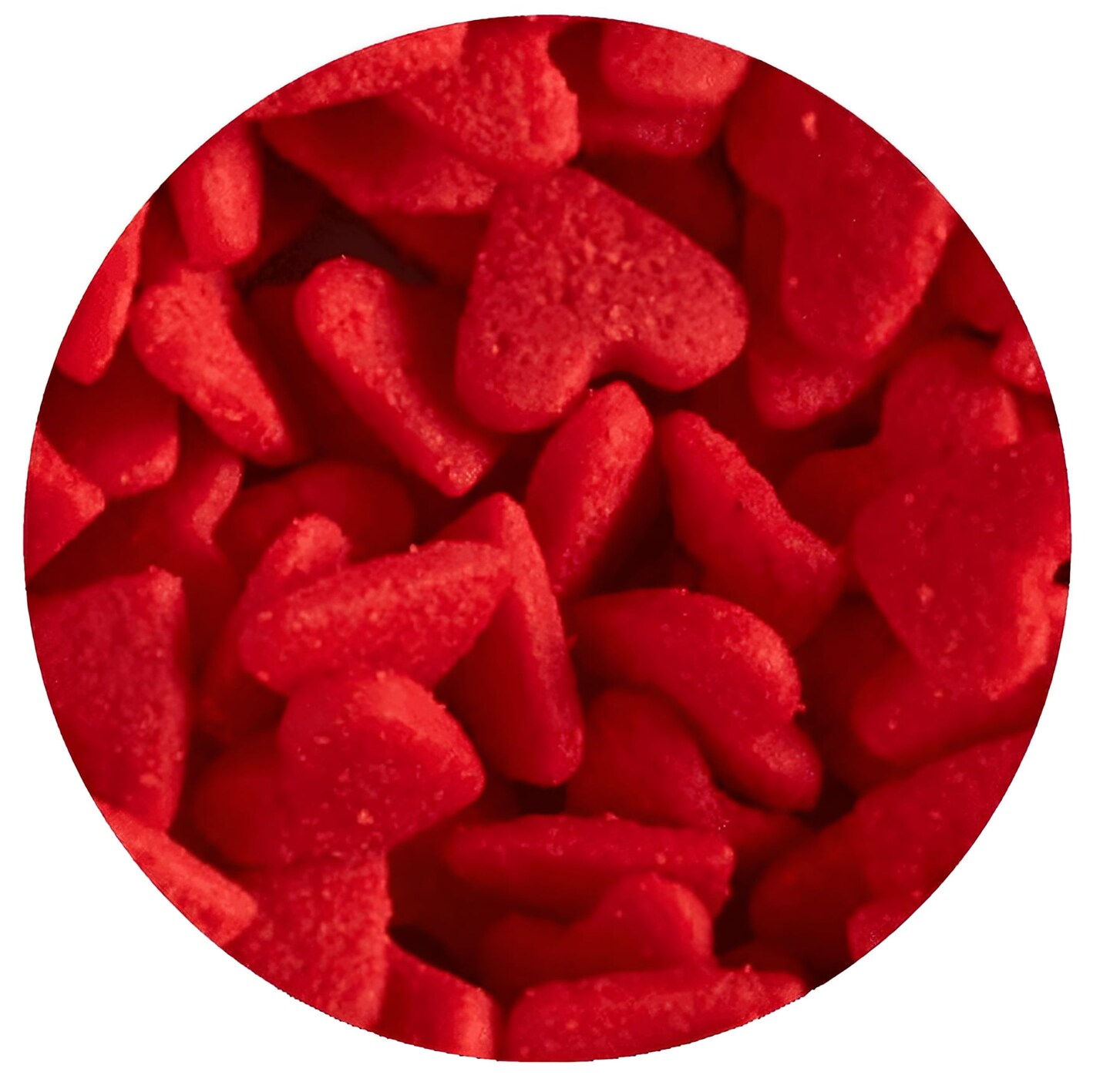 Red Heart Shape Sprinkles - 4oz | Michaels