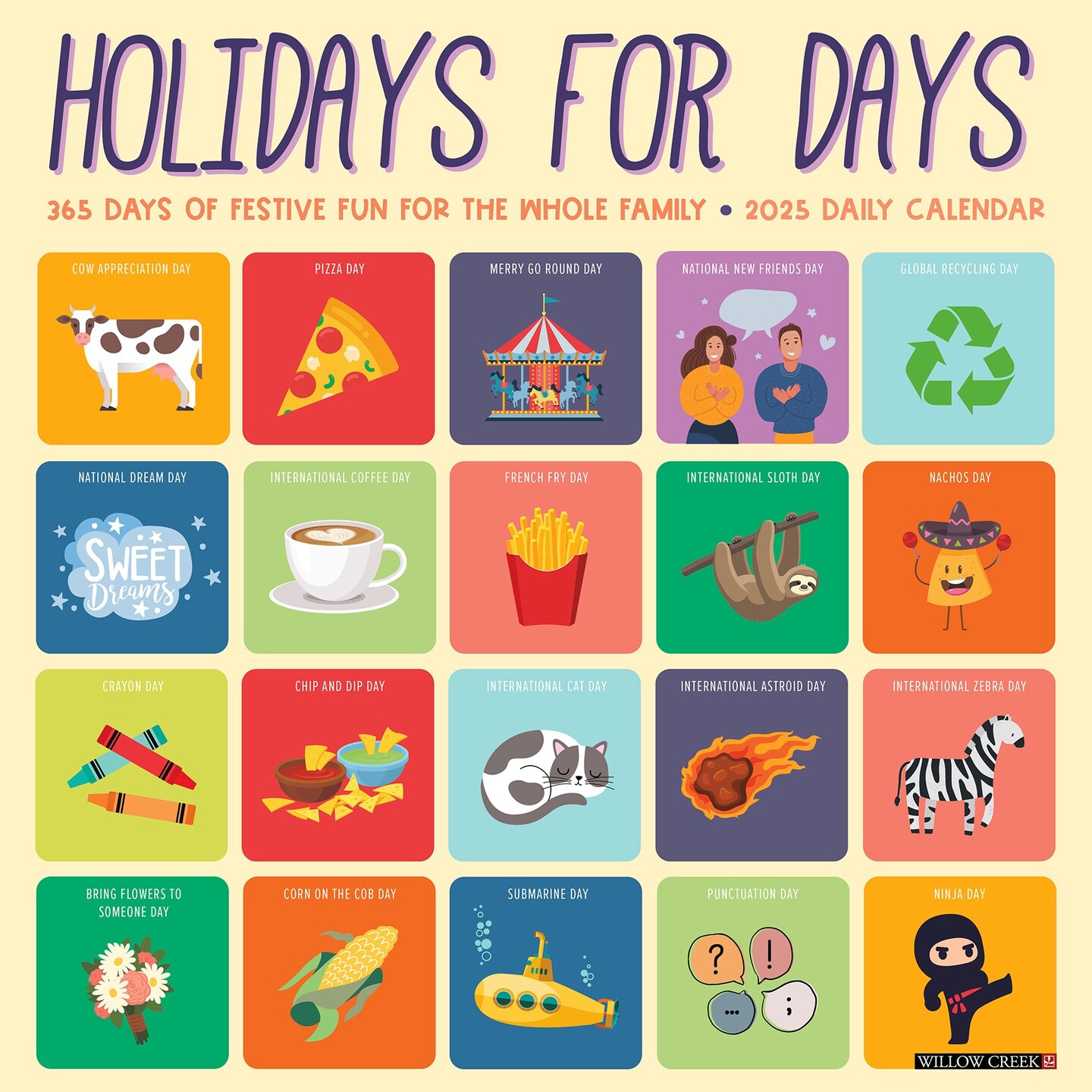 Holidays for Days 2025 Wall Calendar | Michaels