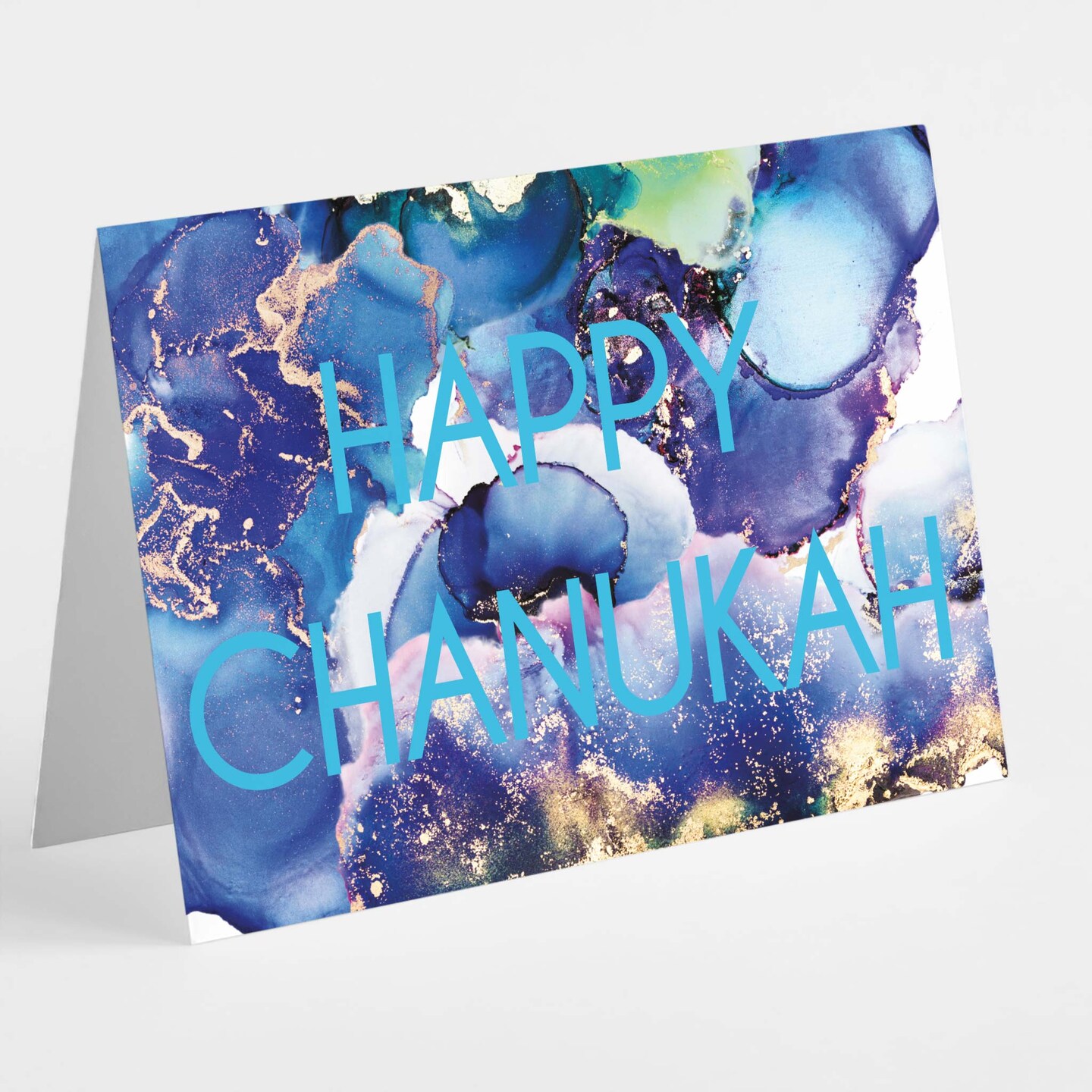 Modern Happy Chanukah Greeting Cards Boxed Set of 24 Holiday Notecards ...