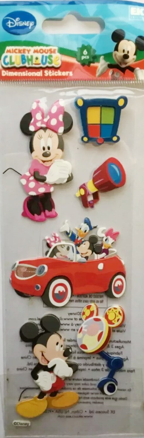 Disney Mickey Mouse Clubhouse Dimensional Stickers | Michaels