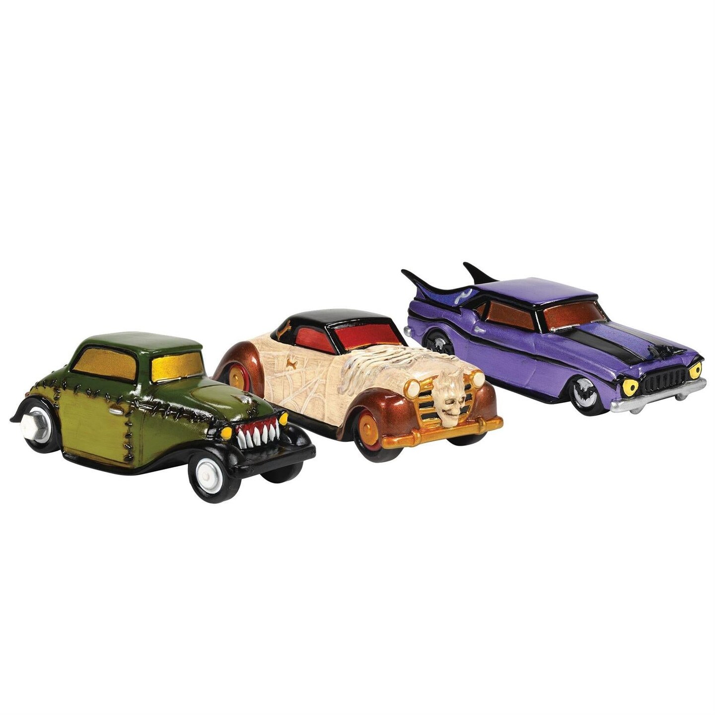 Snow Village Halloween Creepy Cars | Michaels
