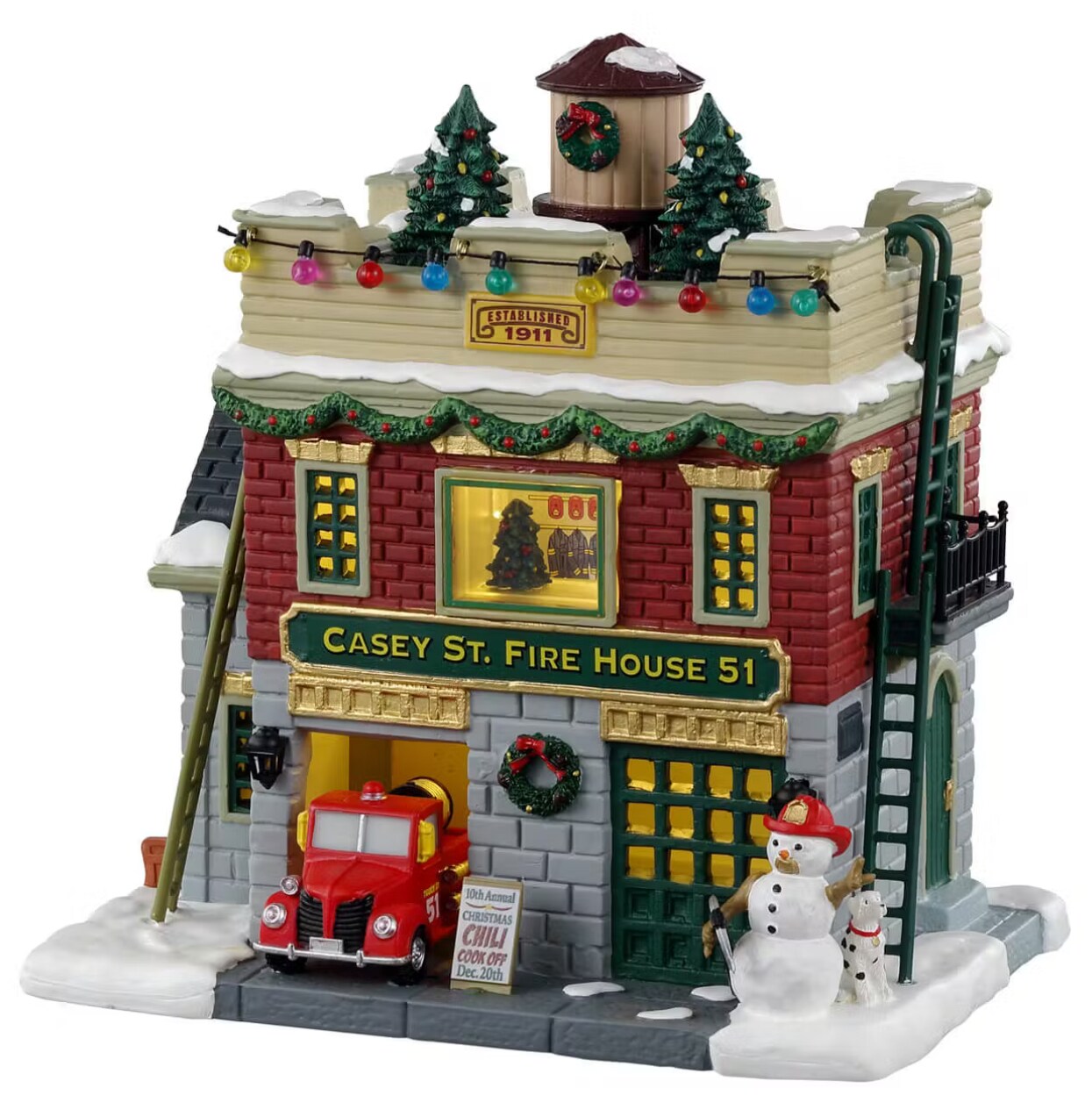 Casey St. Firehouse 51 - Lemax Jukebox Junction | Michaels