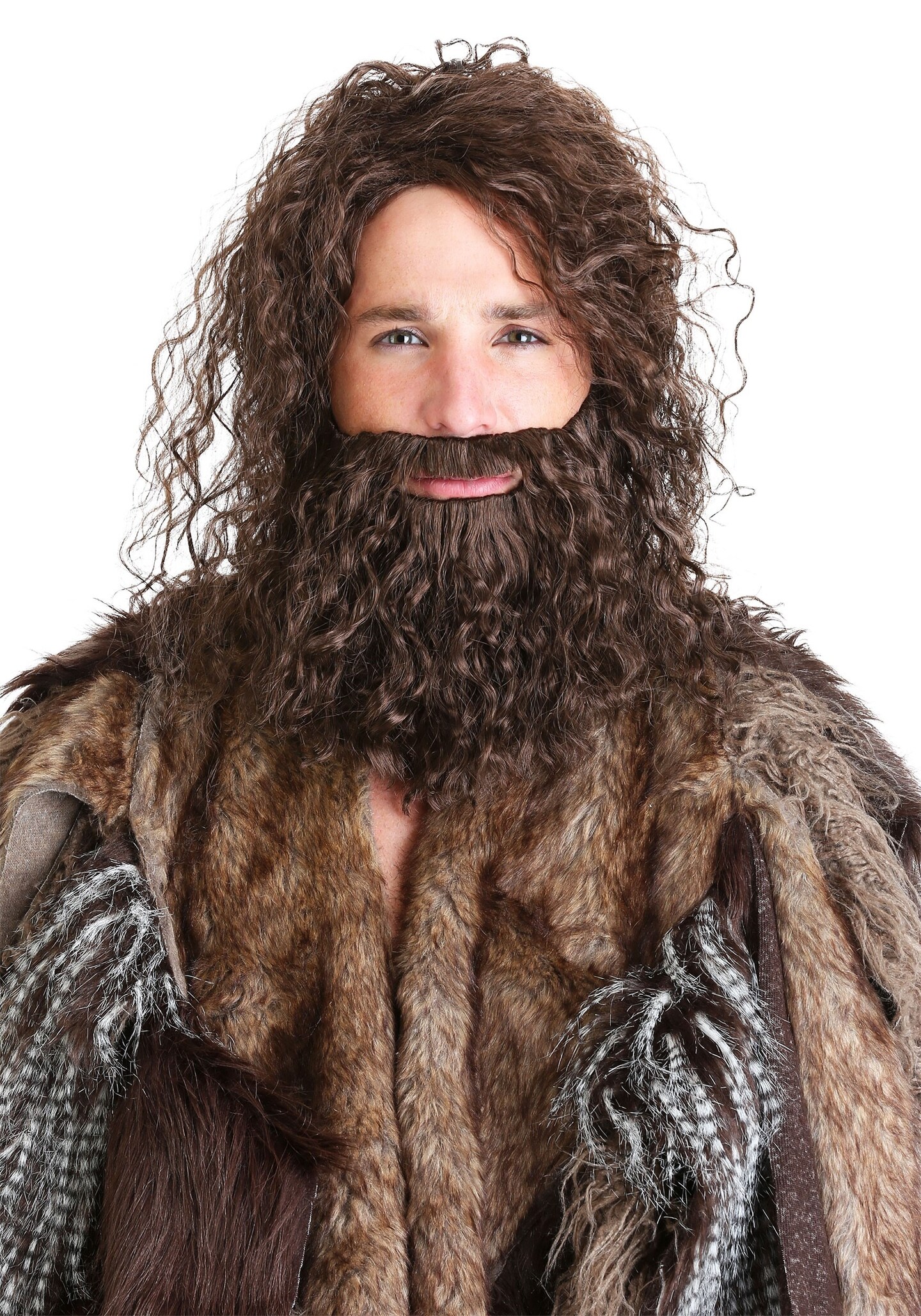 Prehistoric Costume Caveman Beard and Wig | Michaels