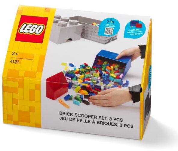 LEGO 2-Piece Brick Scooper Set, Blue [COLLECTABLES] Brick, Color ...