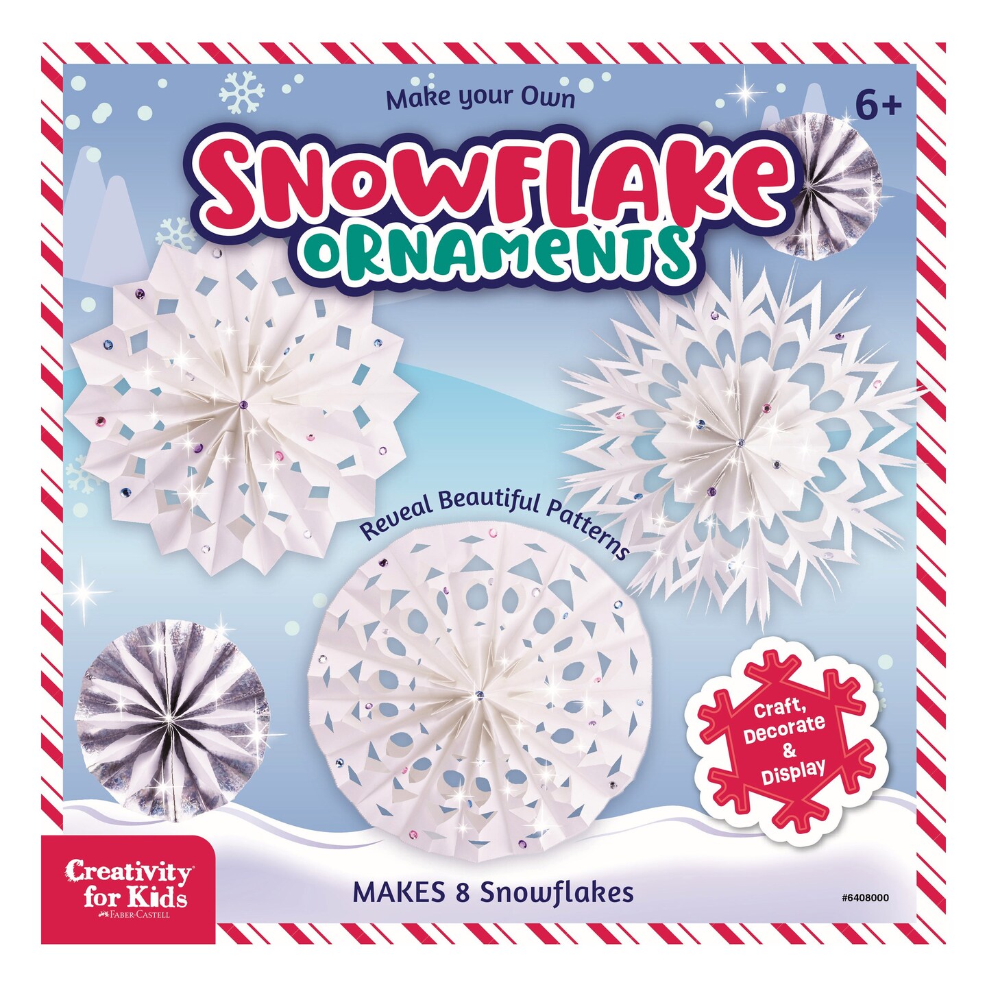 Creativity For Kids Make Your Own-Snowflake Ornaments | Michaels