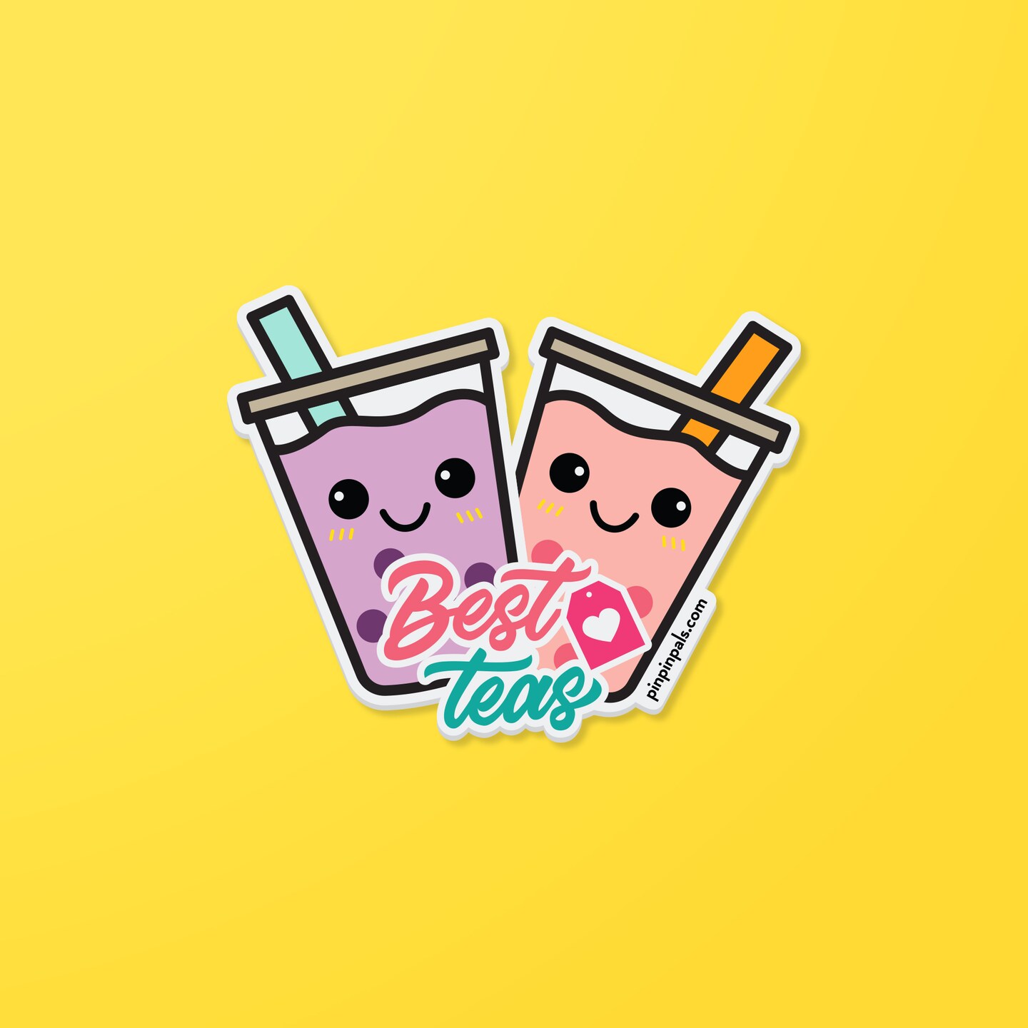 Boba Best Teas Sticker - Bubble Tea - Vinyl Sticker - Cute Sticker ...