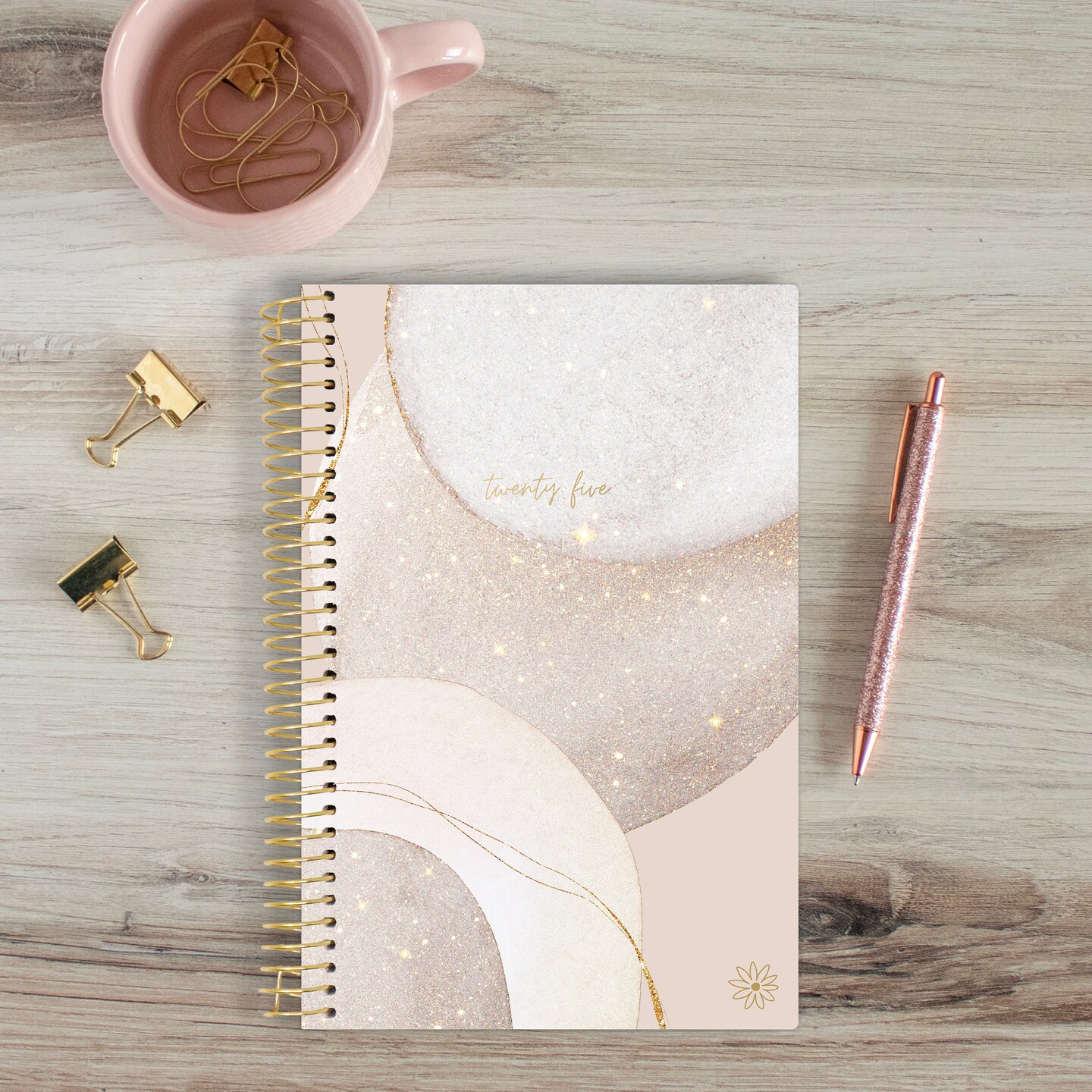 bloom daily planners 2025 Soft Cover Planner, 5.5" x 8.25", Brushed ...