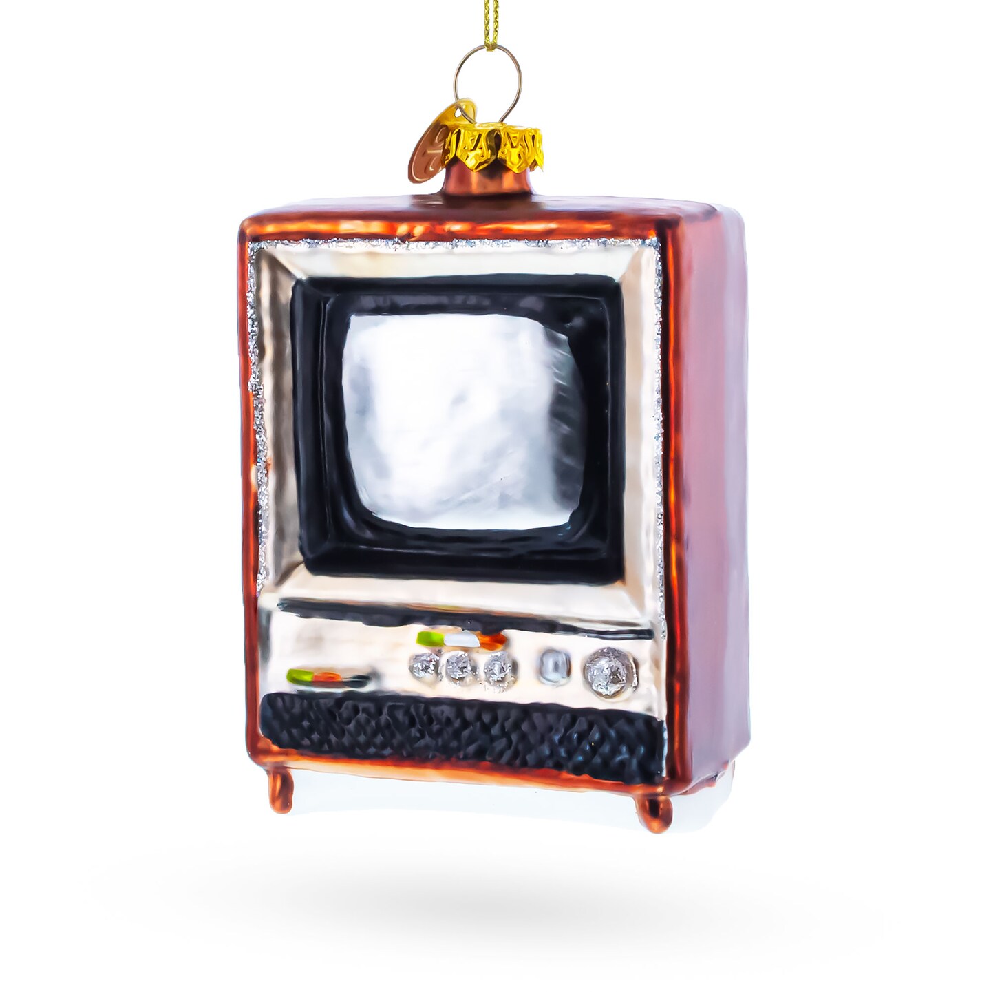 Nostalgic Retro Classic TV Glass Christmas Ornament | Michaels