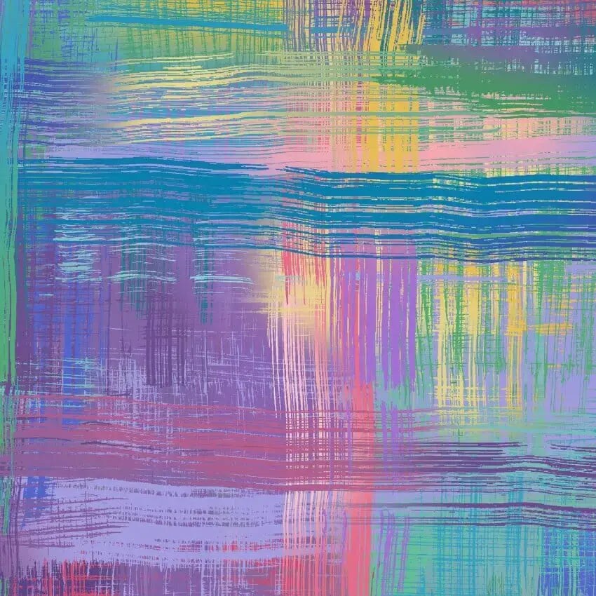 Multi Rainbow Colorfield Cotton Wideback Fabric Per Yard | Michaels