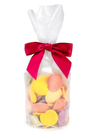 Frosted Round Bottom Gusset Bags w/ Paper Base 3 1/4" x 10" 50 pack ...