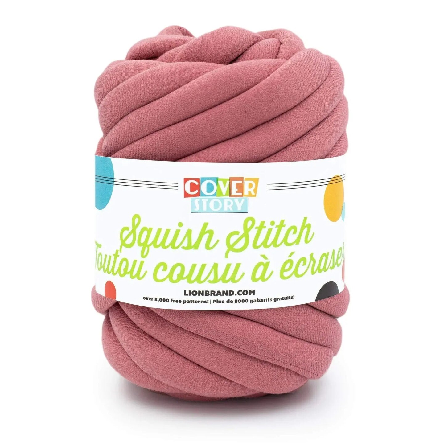Pink Rose Squish Stitch Yarn | Michaels