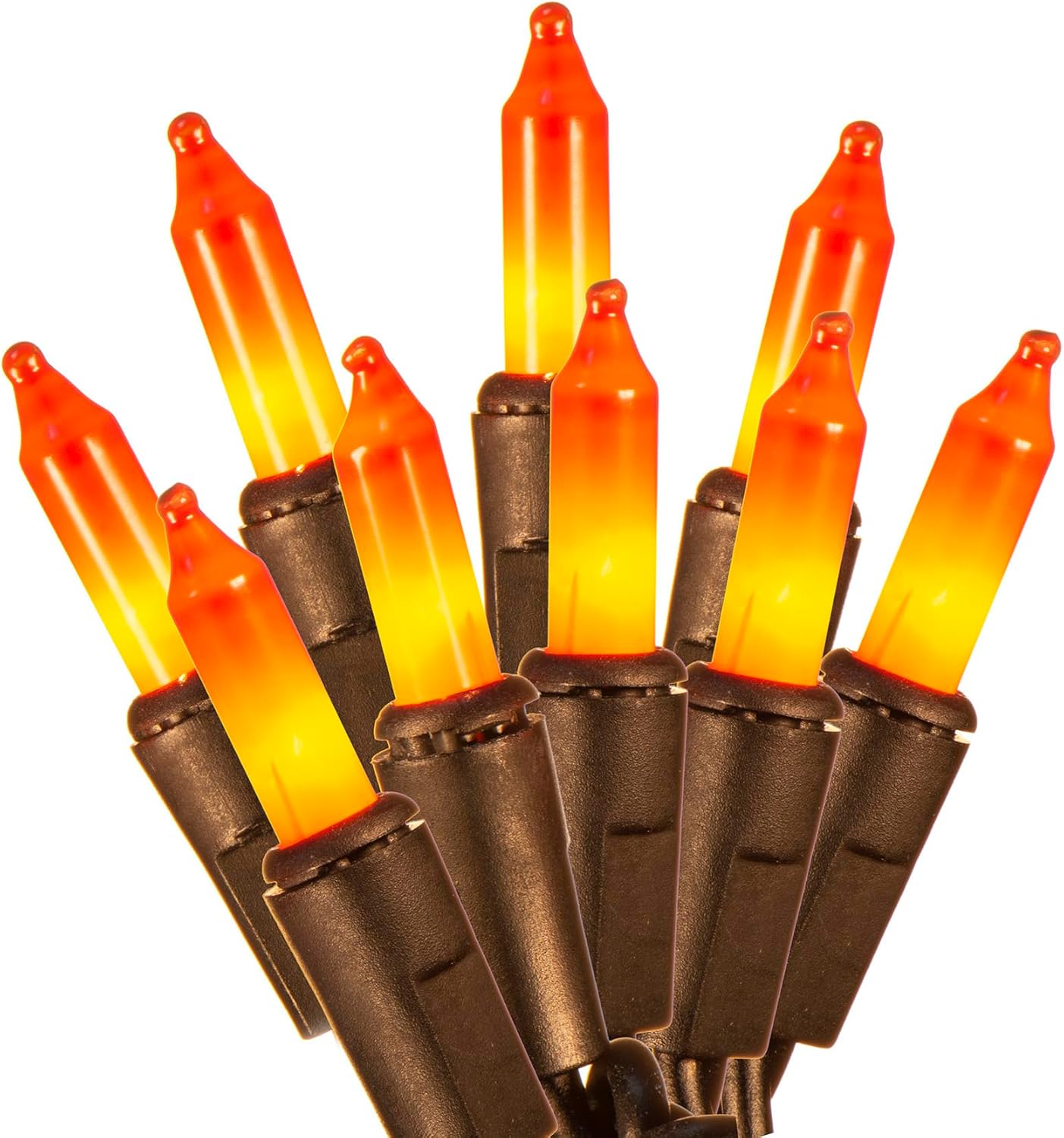 100 Count Halloween Orange String Lights - 21FT, Plug in | Michaels