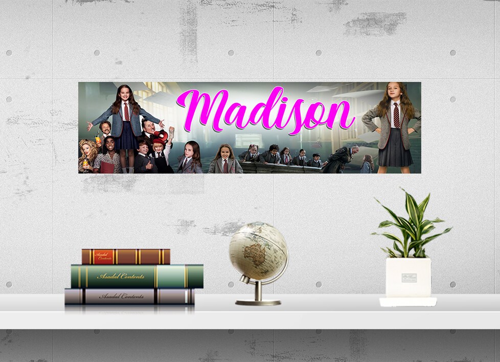 Matilda The Musical - Personalized Poster with Your Name, Birthday ...