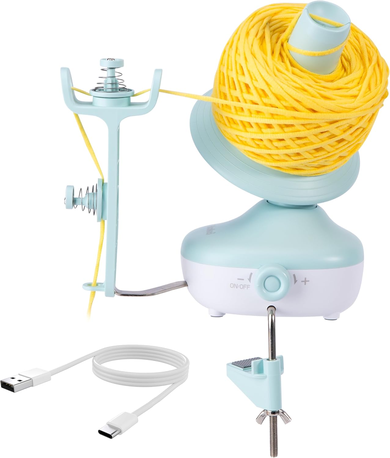 Electric Yarn Winder – 10oz Large Capacity Wool Ball Winder with Dual ...