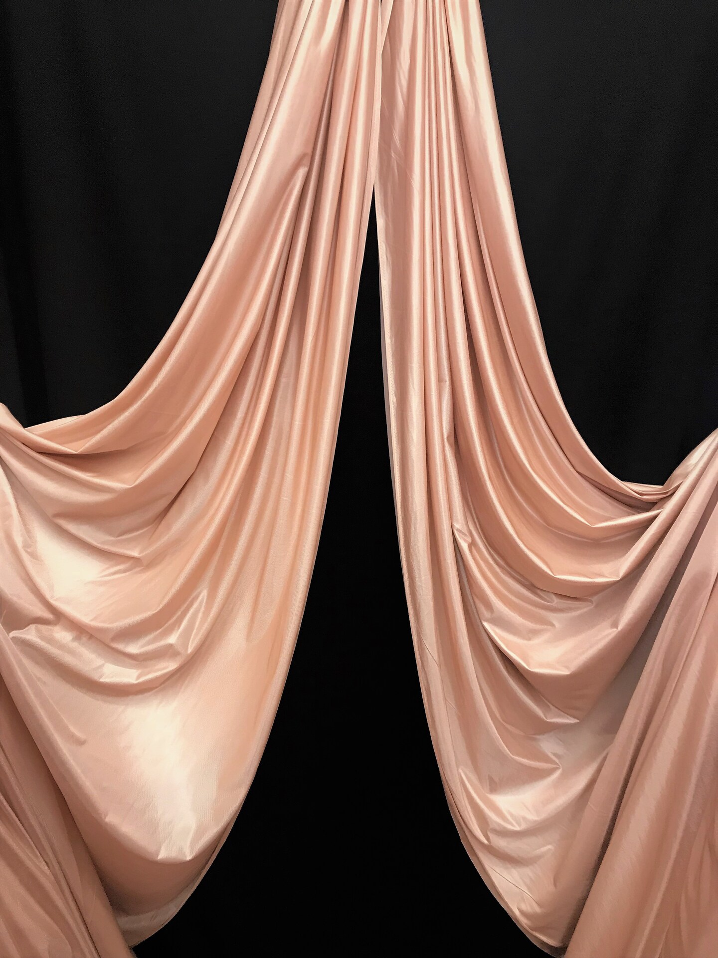 1 Yard Low Stretch Blush Nude Denier Tricot Polyester Fabric 108″-120 ...