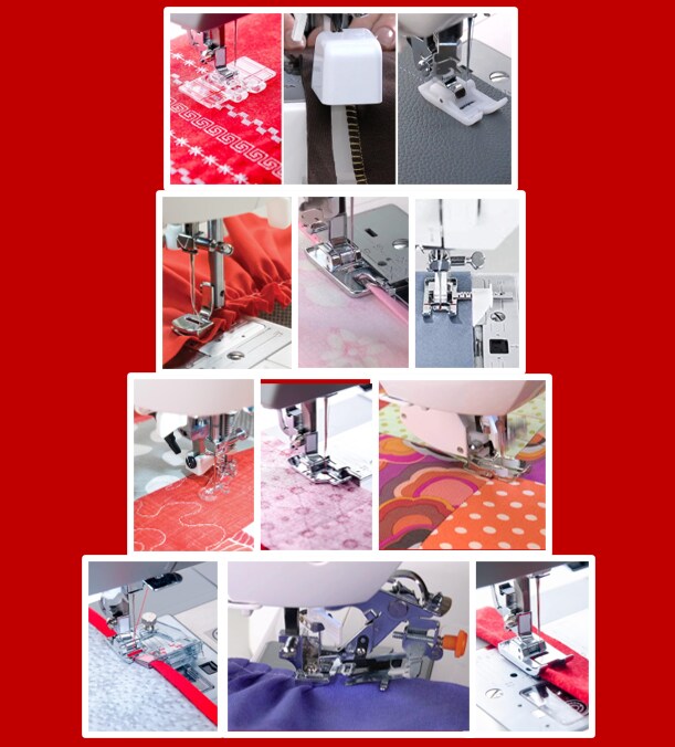 SINGER® PROJECTS Presser Foot Kits for Crafting, Quilting, Home Dec and ...