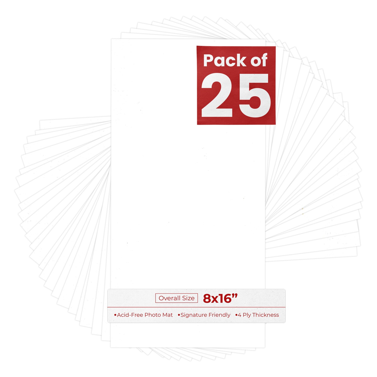 Golf Ball Texture 8x16 Uncut Mat Board - Blank Sheets, No Opening ...