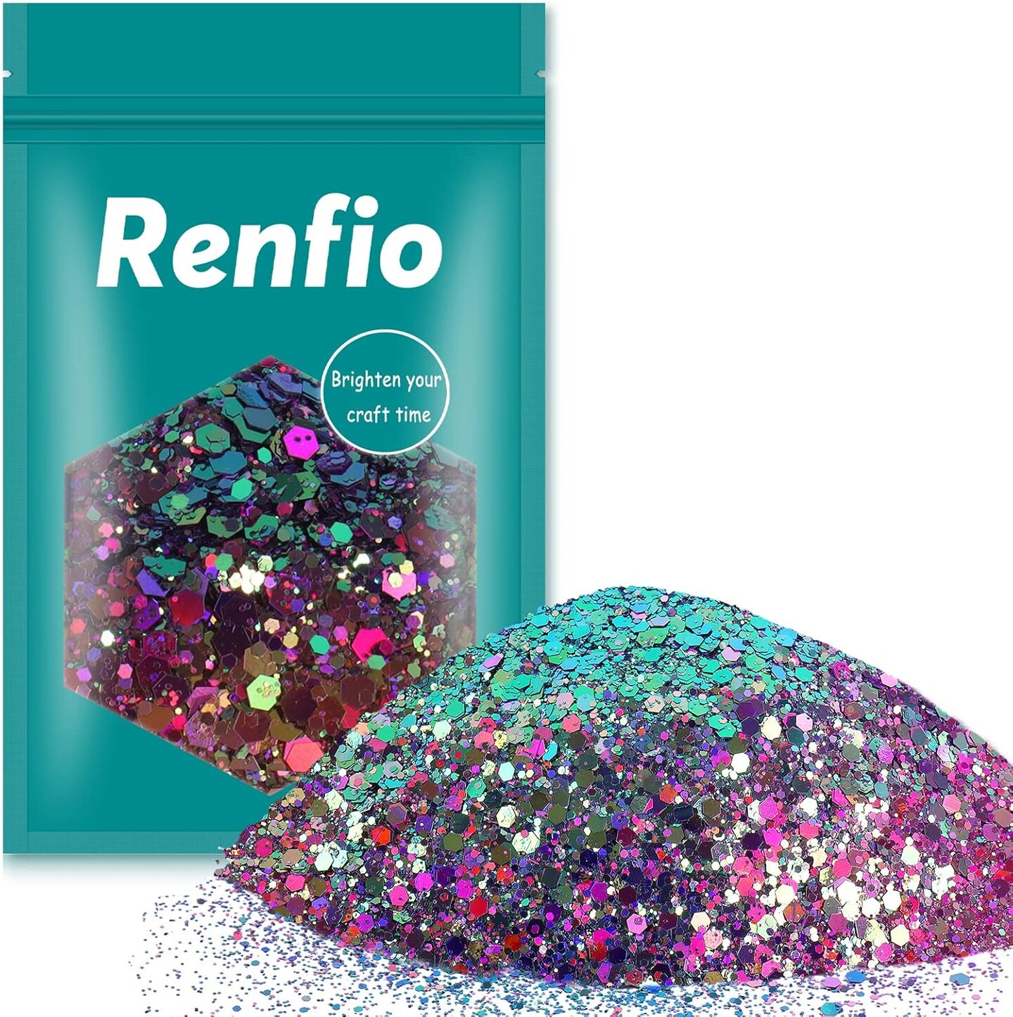 Holographic Blue Chunky Glitter | Michaels