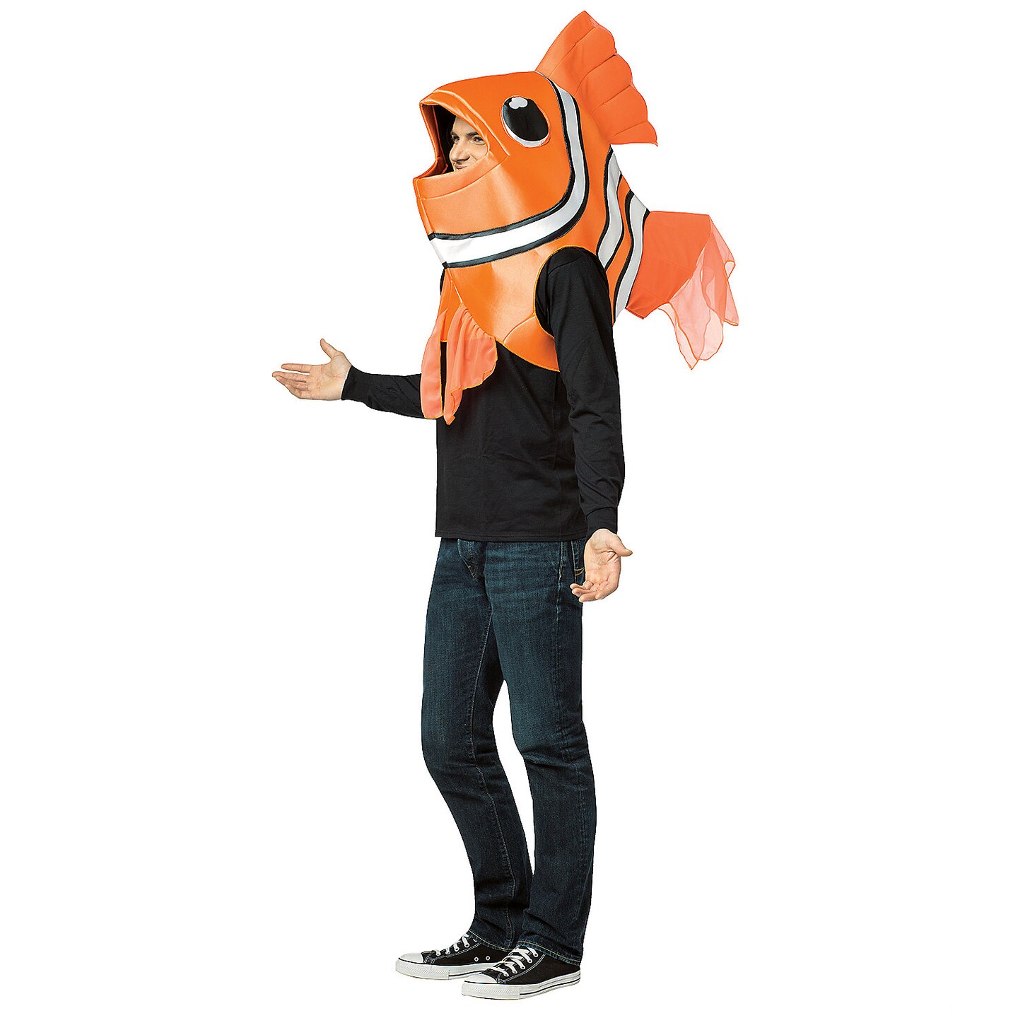 Adult Clown Fish Costume Poly Foam Headpiece for Halloween Parties ...