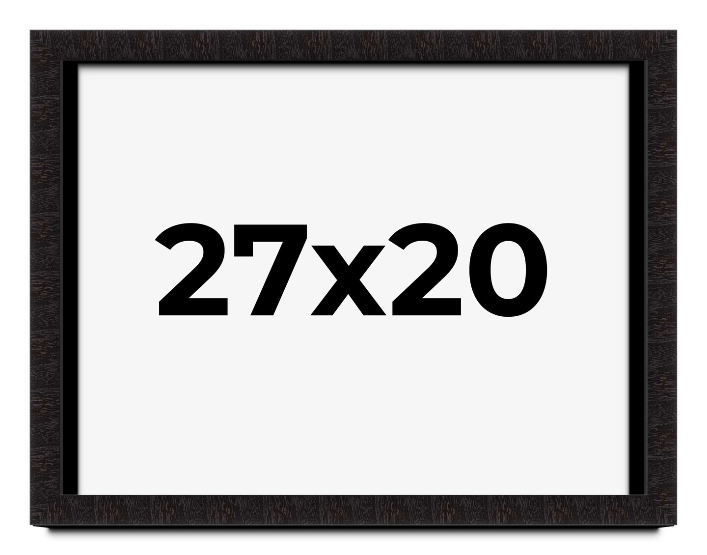 20x27 Modern Shadow Box 1" Depth Picture Frame with UV-Resistant ...