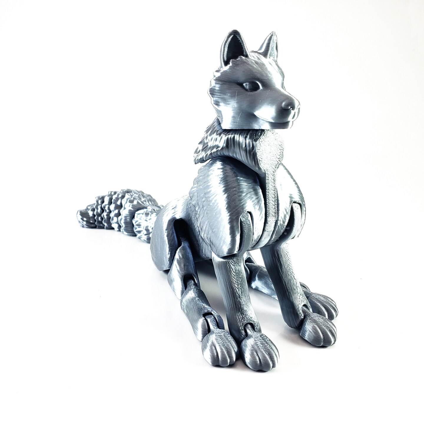 3d Printed Articulating Wolf | MakerPlace by Michaels