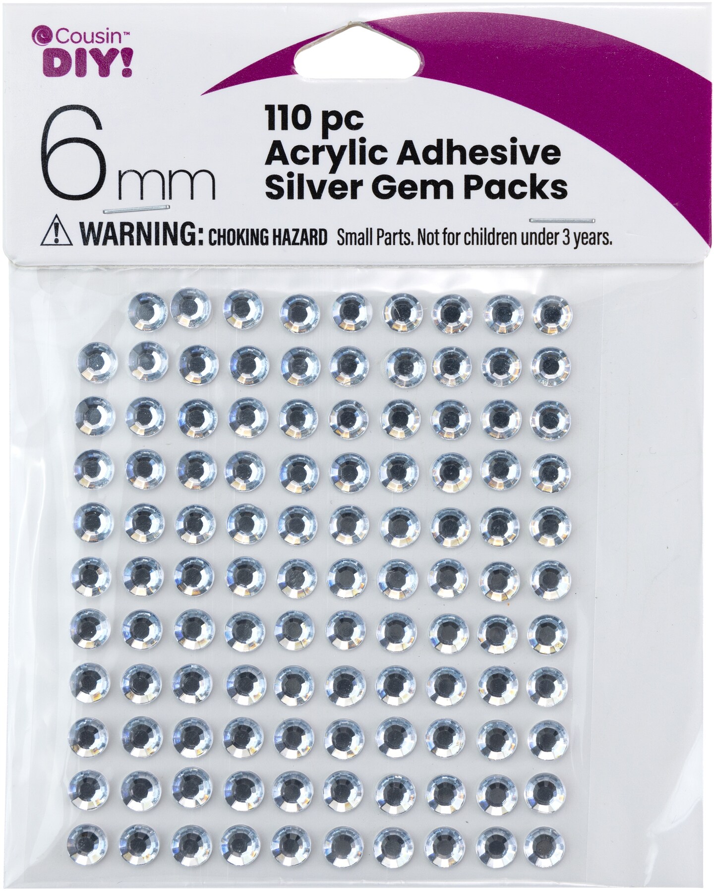 CousinDIY Acrylic Adhesive Gems 6mm | Michaels