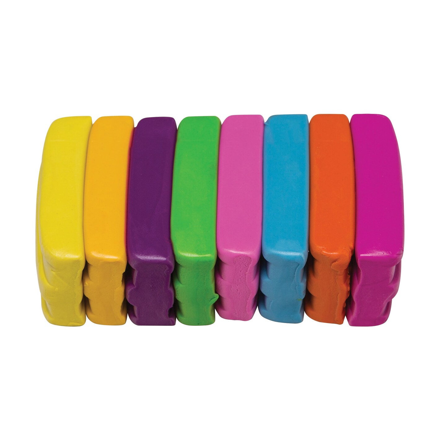 Modeling Clay, 8 Neon Color Assortment, 8 Sticks, 220 grams Total ...