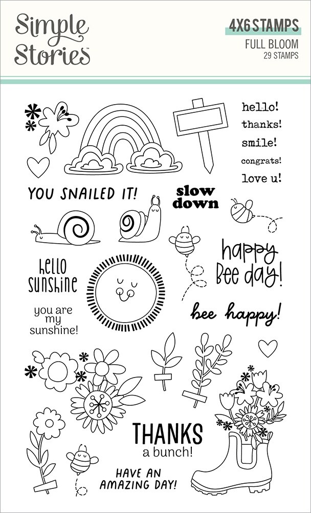 Full Bloom Photopolymer Clear Stamps | Michaels