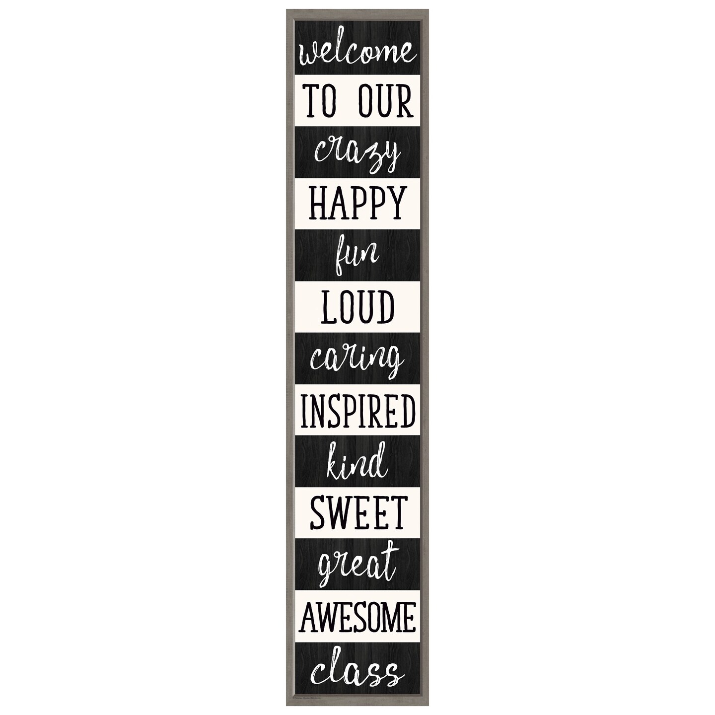 Modern Farmhouse Welcome To Our Class Banner | Michaels