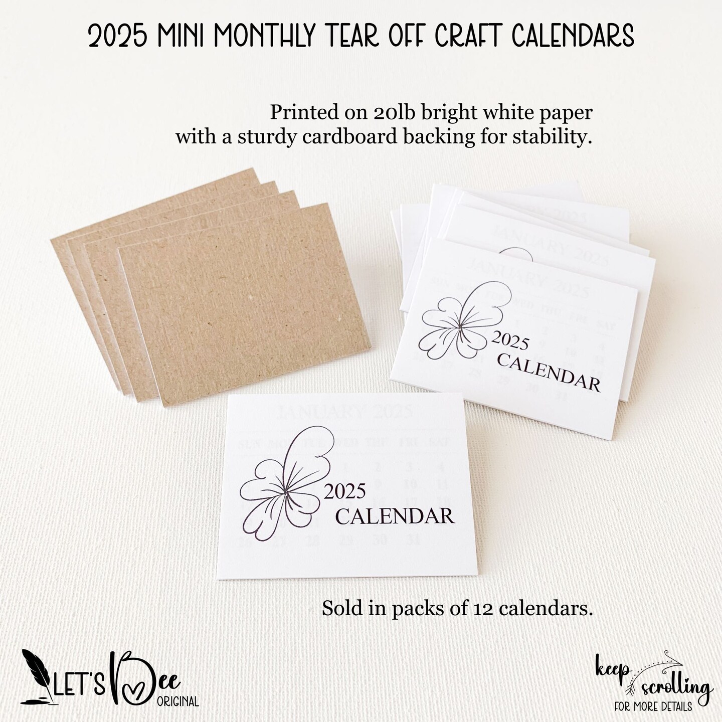 Mini Tear-Off 2025 Calendars, Craft Mini Tear Off Calendars 2025, Tear ... Mini Tear-Off 2025 Calendars, Craft Mini Tear Off Calendars 2025, Tear ...