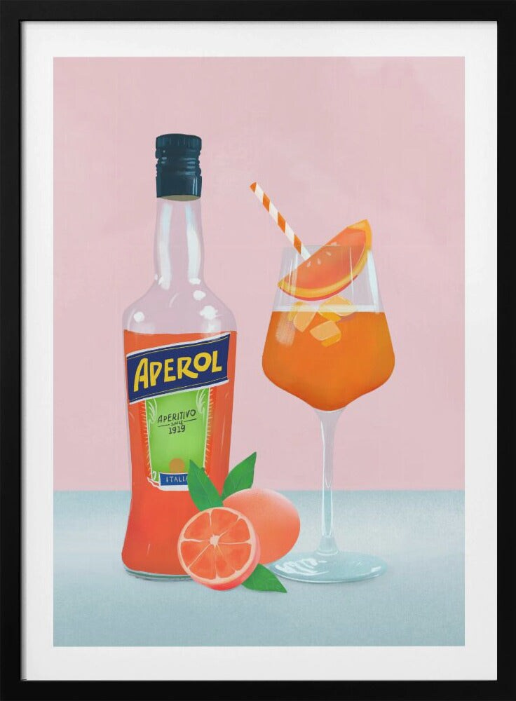 Aperol Spritz Framed Art Wall Decor | Michaels