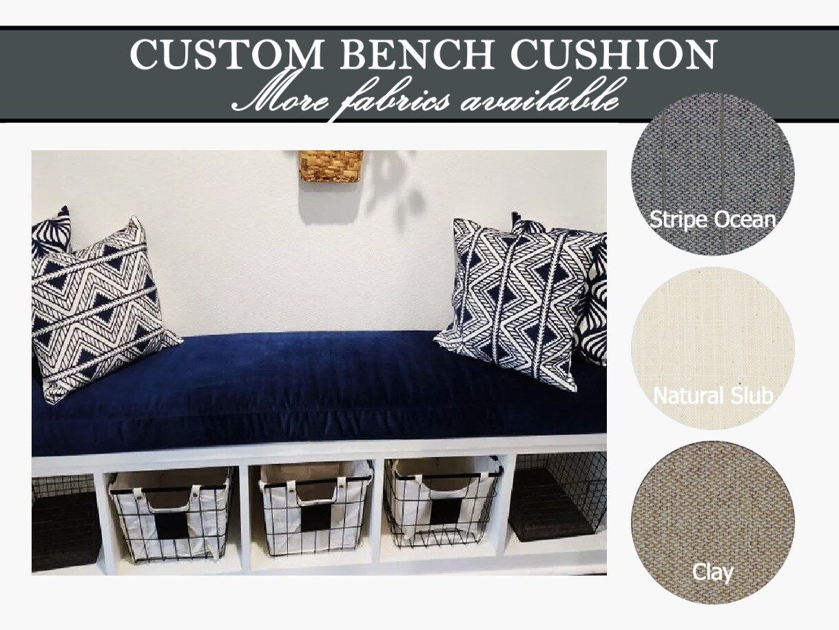 Custom Bench Cushion 4" Thick | MakerPlace by Michaels