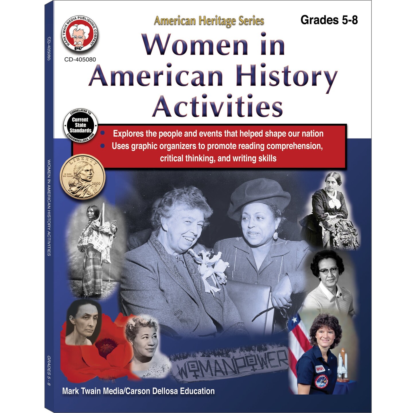 Women in American History Activities Workbook, Grades 5-8 | Michaels