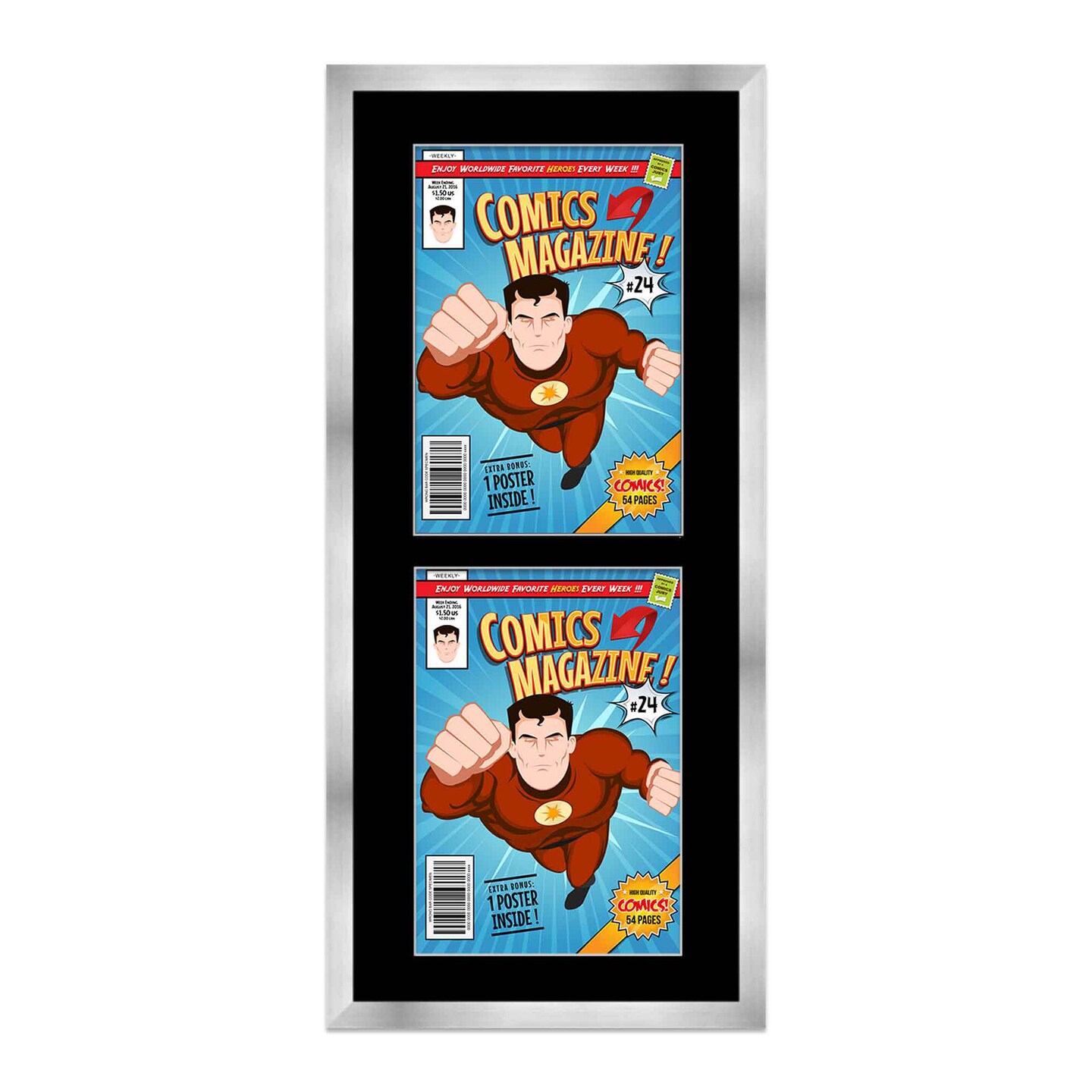 Comic Book Display Frame for Golden Age Comics Published Between 1938 ...