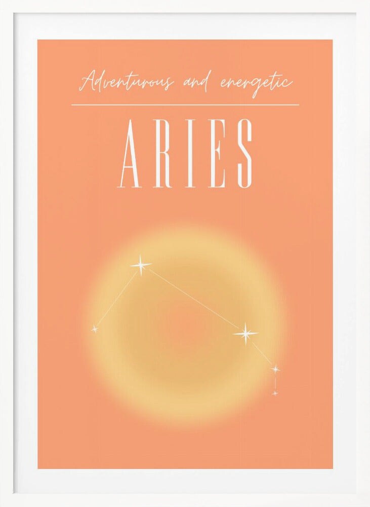 Aries Zodiac Print Art Framed Art Wall Decor | Michaels