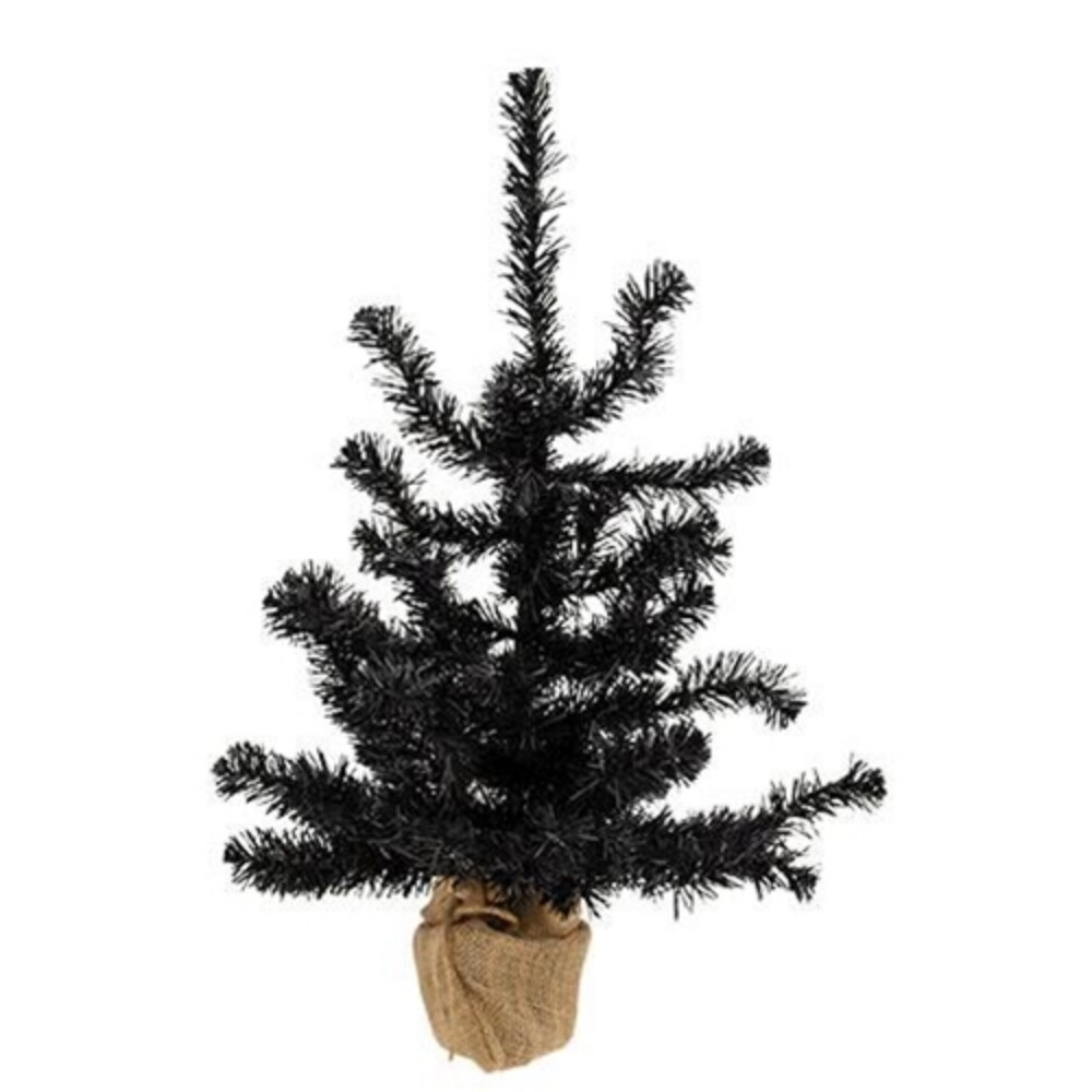 Black Tree With Burlap Base 2ft | Michaels