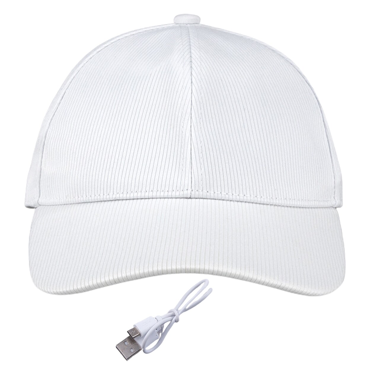Led Hat Light Up Baseball Cap Flash Glow Hat Usb Rechargeable Hip-Hop ...