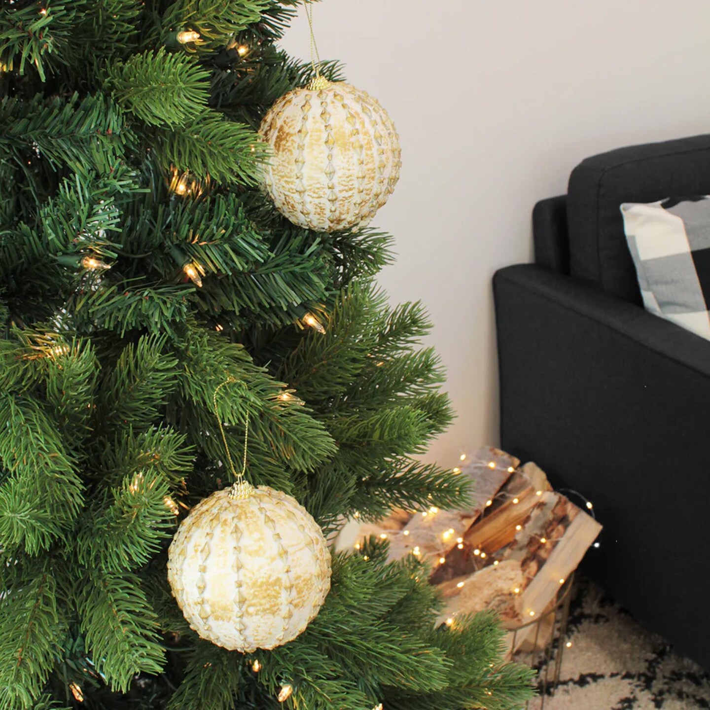 10cm Ball With Stud Accents 2 Pcs | Michaels