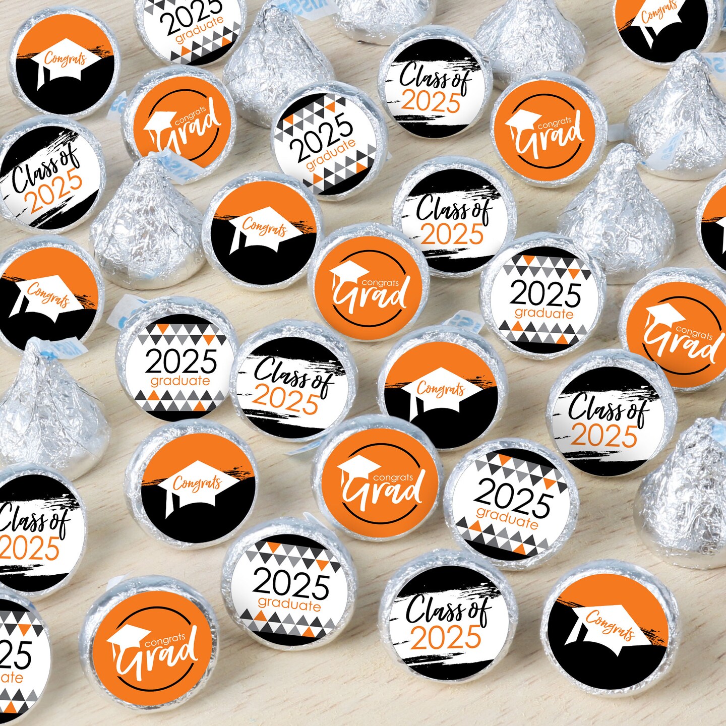 Big Dot of Happiness Orange Grad - Best is Yet to Come - 2025 Orange ...