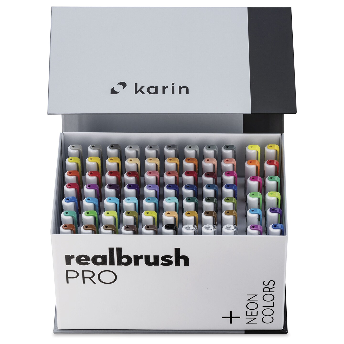 Karin Realbrush Pro Markers - Mega Plus Box, Set of 75 | Michaels