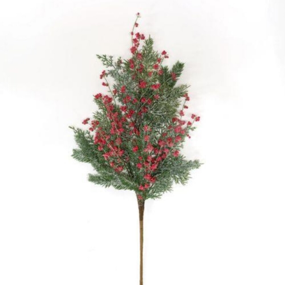 Sparkling Red Berries & Mixed Greens Spray 30" | Michaels