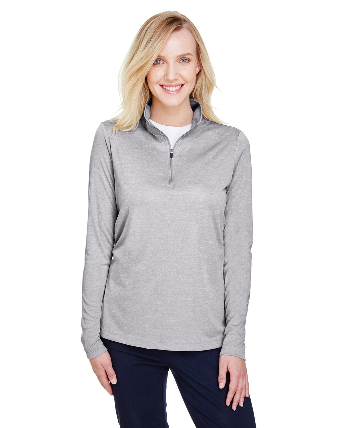 Team 365® Ladies Zone Sonic Heather Performance Quarter-Zip | Michaels